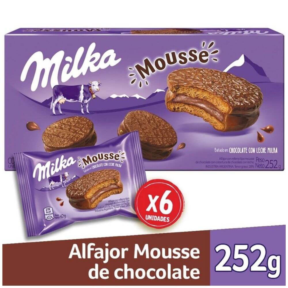 milka mousse alf*6u*252gr