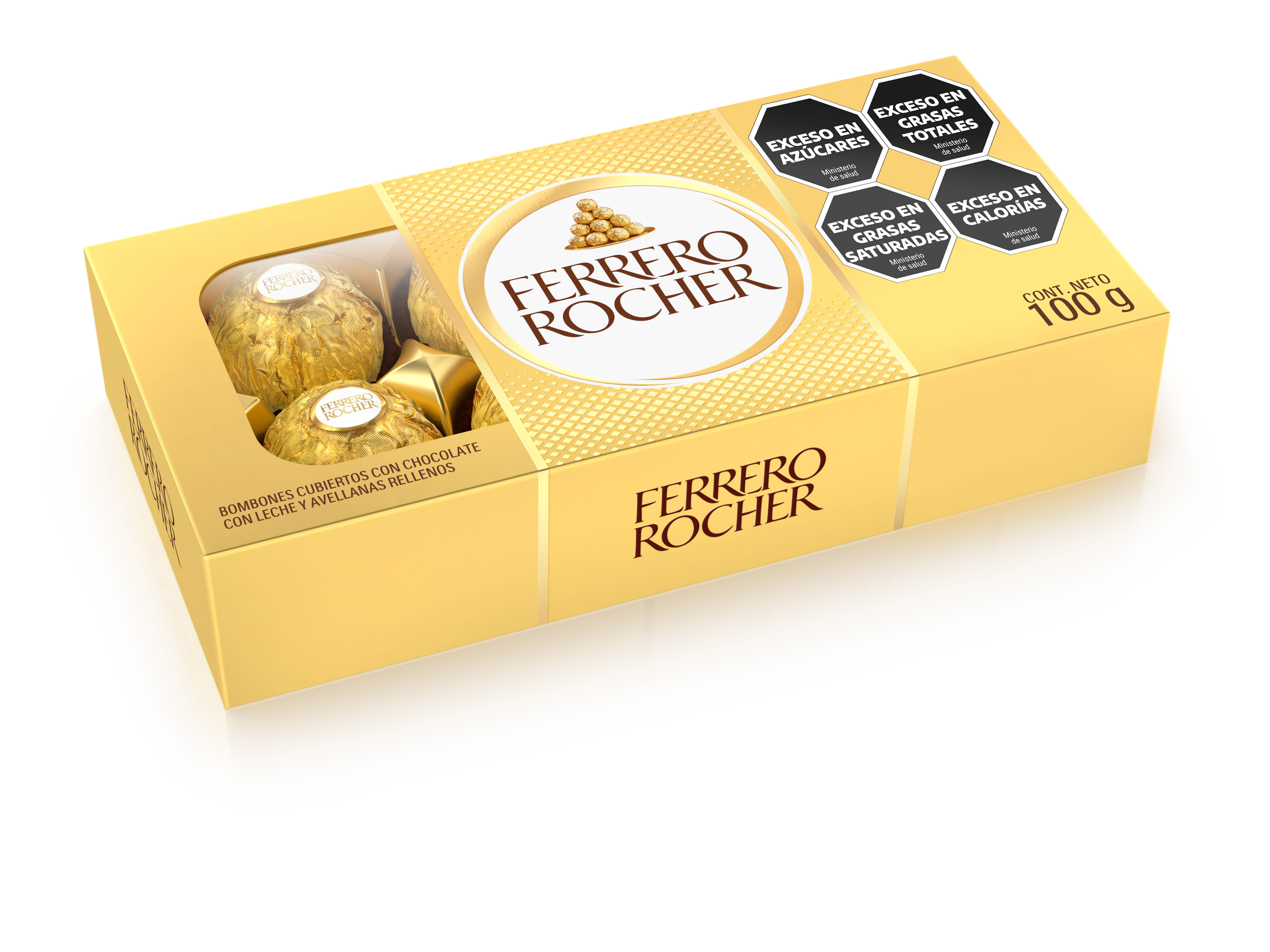 Bombon Ferrero Rocher 100 gr 8U