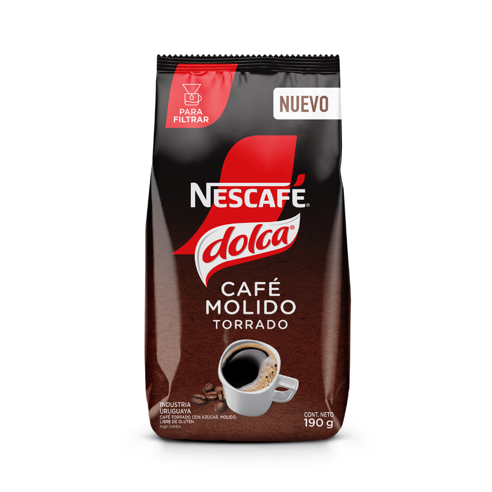 Cafe Molido Torrado Nescafe Dolca 190 gr
