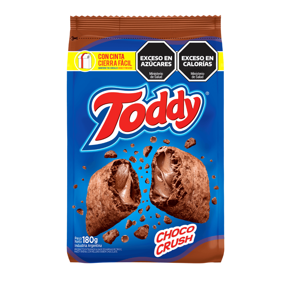 Almohaditas Rellenas de Chocolate Toddy 180 gr