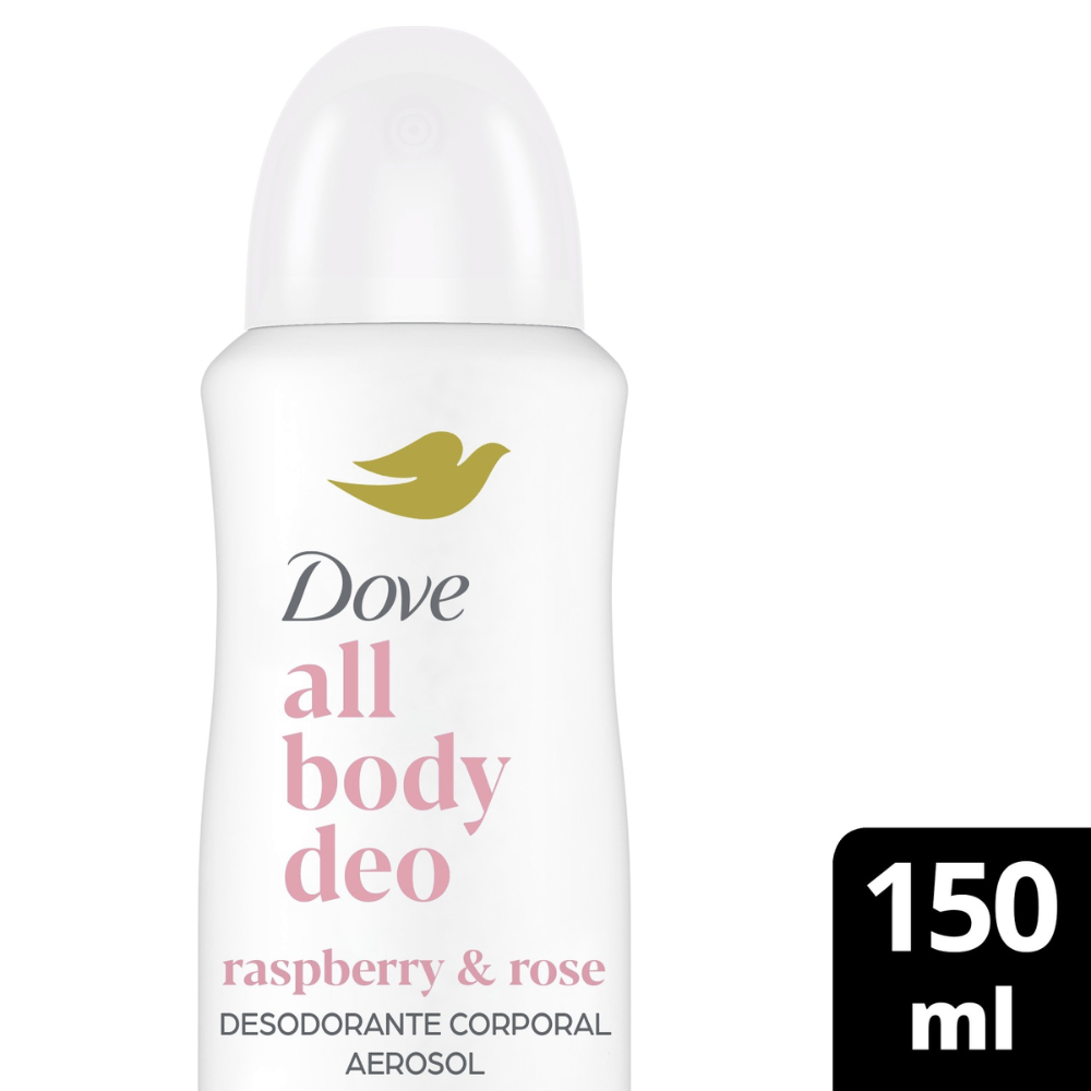Desodorante All Body Raspberry Dove 150 ml